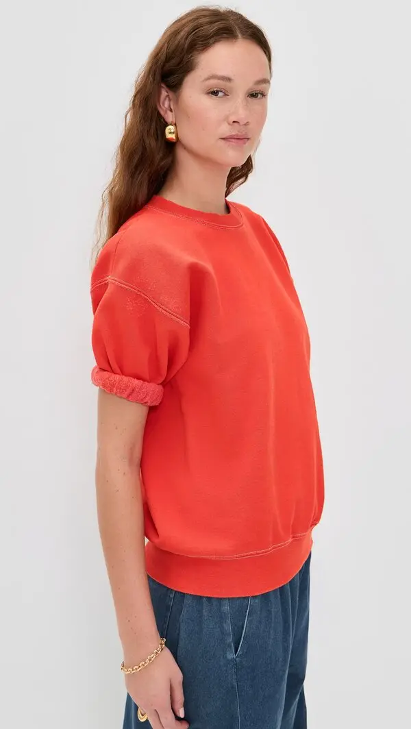 Rachel Comey Stanza Sweatshirt - Tomato