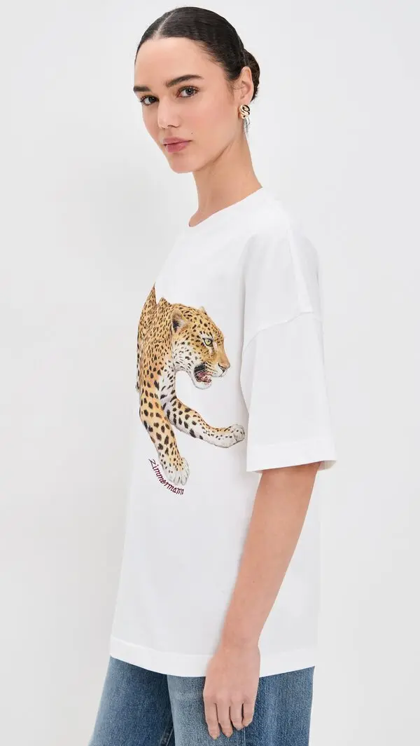 Zimmermann Printed Jersey Tee