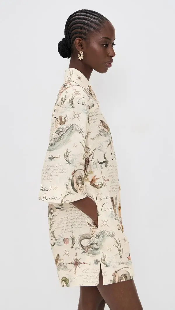 Zimmermann Printed Tunic Dress
