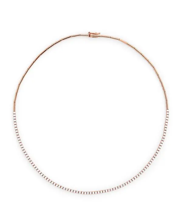 ANITA KO Diamond Audrey Choker - Rose Gold