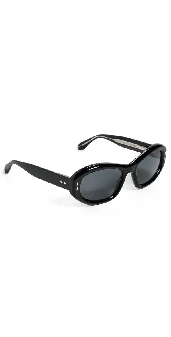 Isabel Marant Black Cat-Eye Sunglasses with Gray Lenses Isabel Marant IM 0105/G/S 807IR Sunglasses - US main image 3
