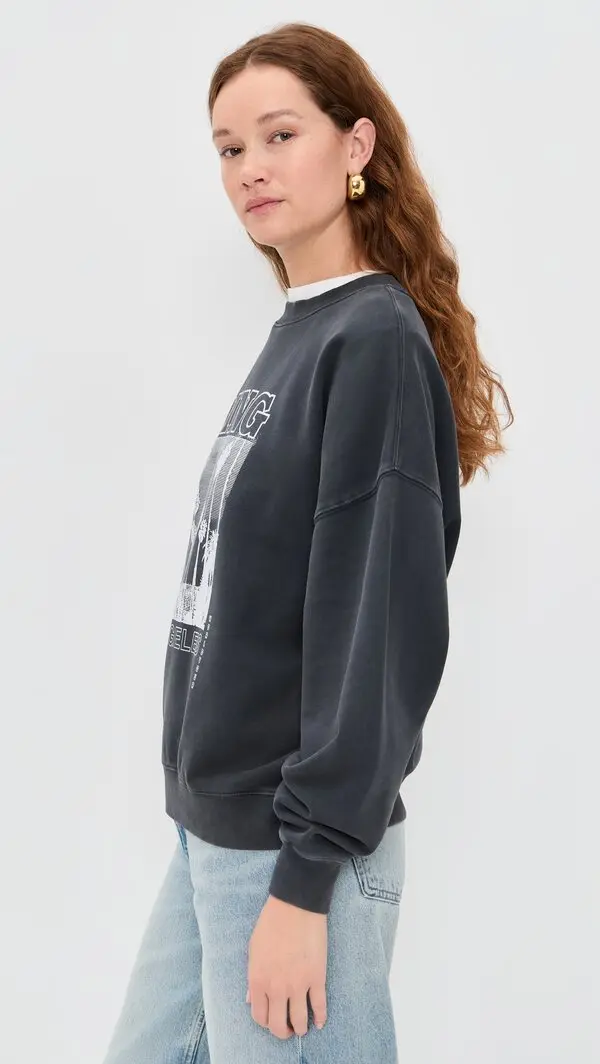 ANINE BING Miles Bing Tour Sweatshirt