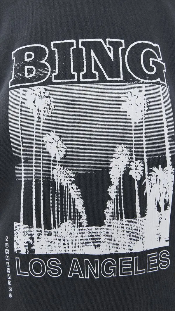 ANINE BING Miles Bing Tour Sweatshirt