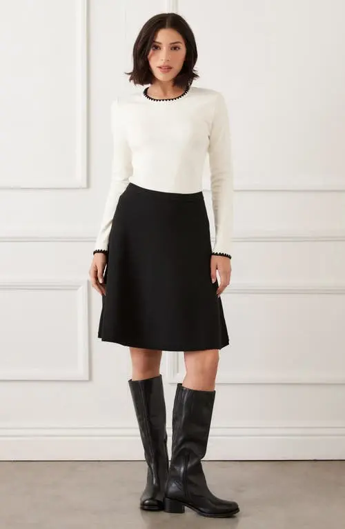 Karen Kane A-line Sweater Skirt