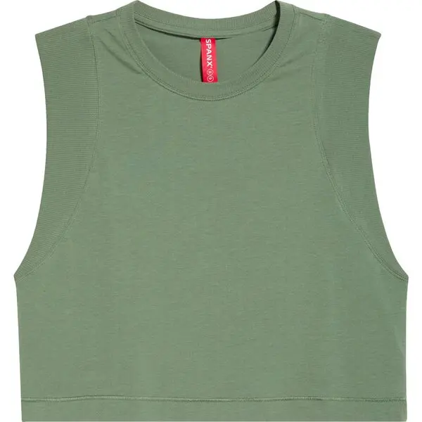 Spanx Supernaturals Muscle Tee - Eucalyptus