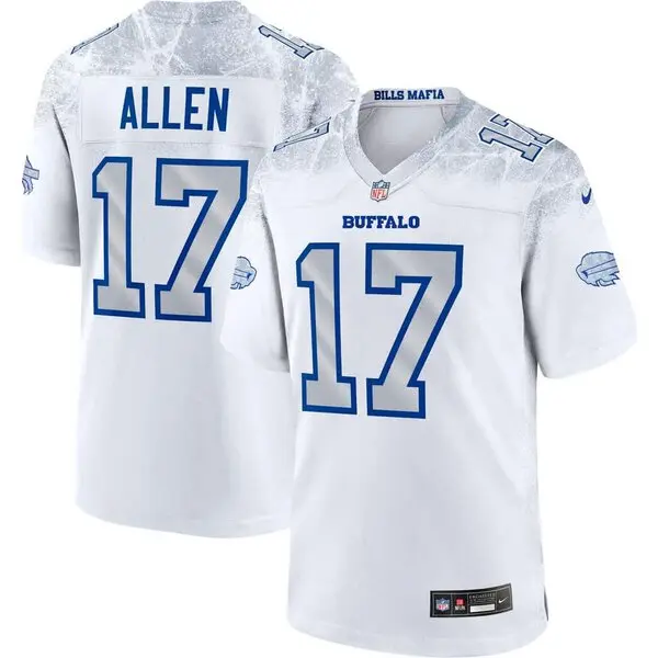 Nike Josh Allen Buffalo Bills 2025 Rivalries Collection Game Jersey - White