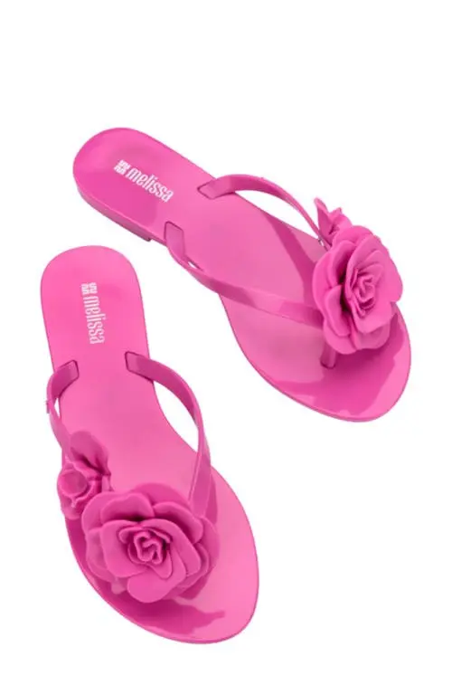 Melissa Harmonic Petals Flip Flop - Pink