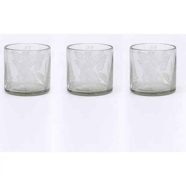 CG HUNTER Etched Candleholders