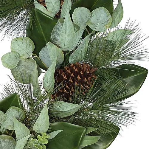 CG HUNTER 28 Inch Magnolia, Eucalyptus, Pinecone