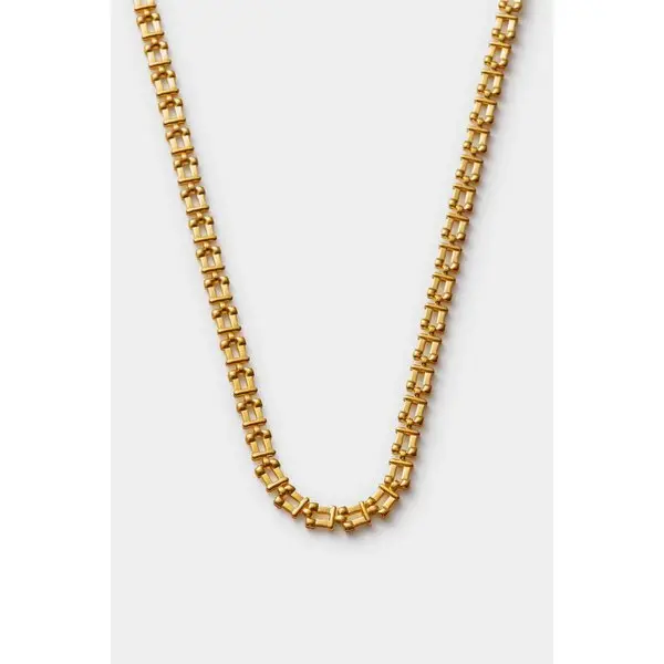 KATIE LOXTON Grecian Link Necklace - Gold