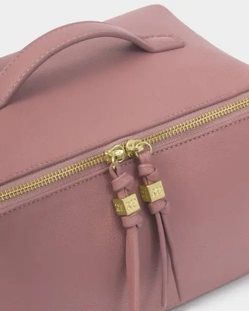 KATIE LOXTON Large Toiletry Bag - Deep Rose