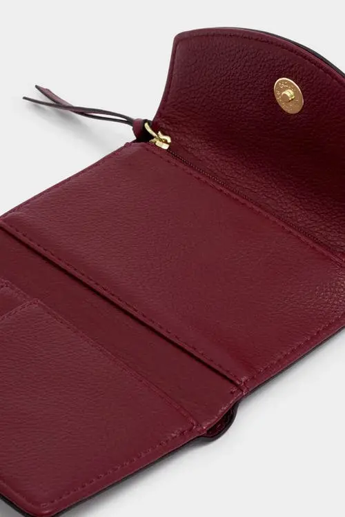 KATIE LOXTON Alba Wallet - Cherry