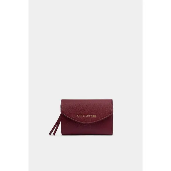 KATIE LOXTON Alba Wallet - Cherry