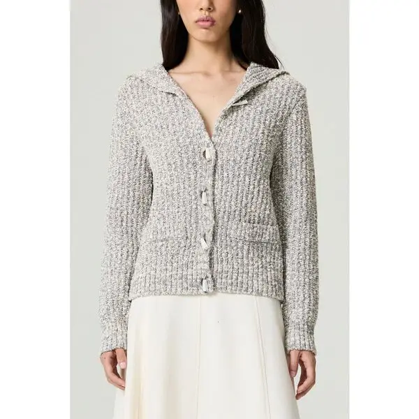 NOCTURNE Textured Knit Cardigan