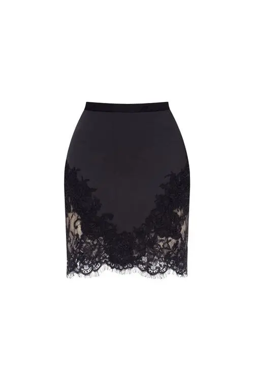 MILLA Mini Skirt With Lace Appliqués