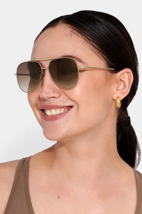 KATIE LOXTON Bali Aviator Sunglasses