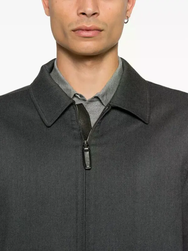 Brioni Mélange-effect Jacket