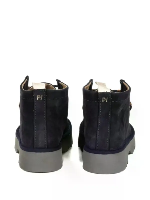 PANCHIC P009 Lace-up Boots - Blue