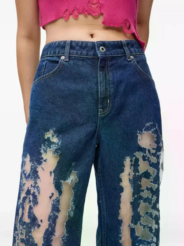 Karl Lagerfeld Distressed Jeans