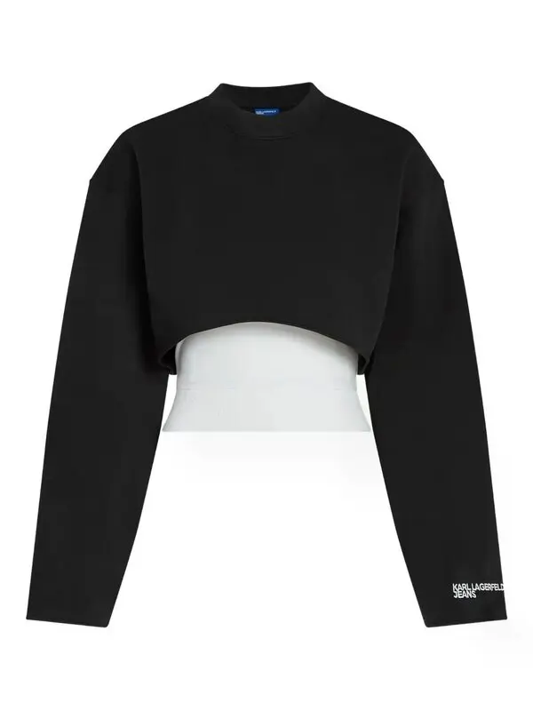 Karl Lagerfeld Layered Sweatshirt