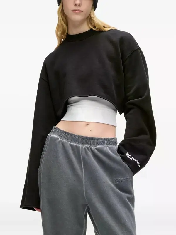 Karl Lagerfeld Layered Sweatshirt
