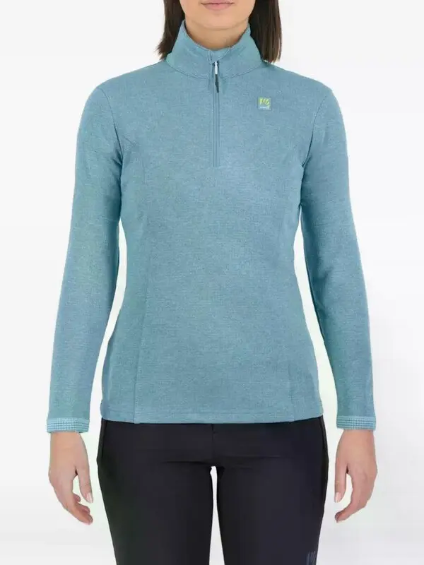 KARPOS Pizzocco W Half-zip Sweatshirt - Blue