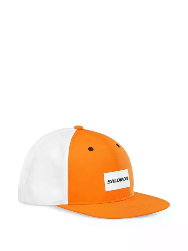 SALOMON Logo-patch Baseball Cap - Orange