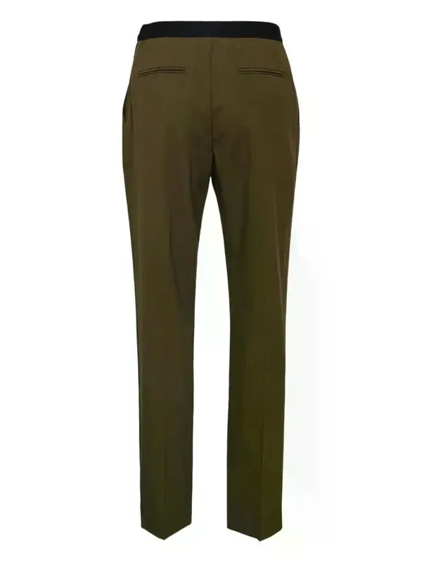 MSGM Logo-waistband Trousers