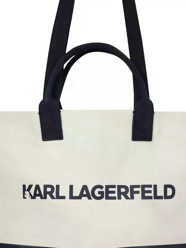 Karl Lagerfeld Logo-print Tote Bag