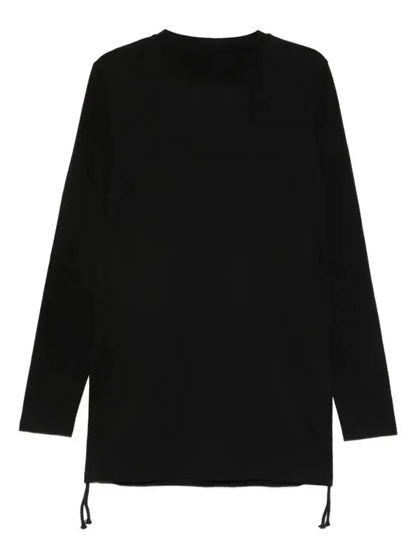NOMEN NESCIO Long-sleeve T-shirt With Drawstring Detail