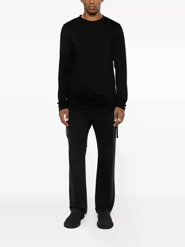 NOMEN NESCIO Long-sleeve T-shirt With Drawstring Detail