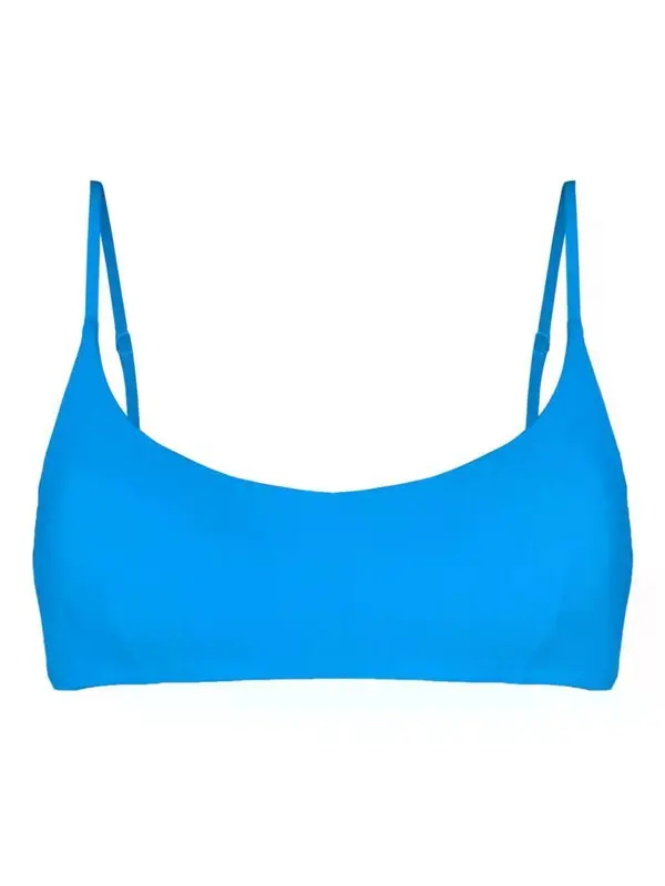MC2 SAINT BARTH Adjustable-strap Bikini Top - Blue