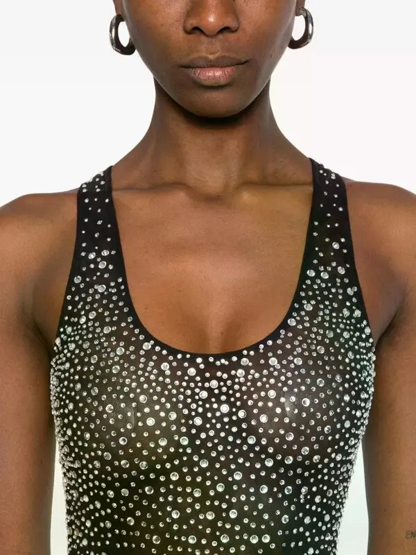 Alex Perry Embellished Bodysuit