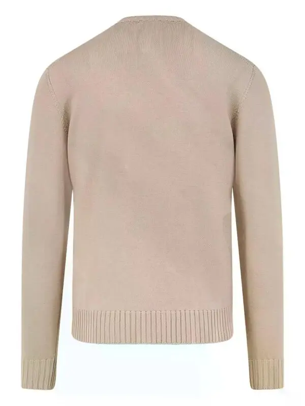 FILIPPO DE LAURENTIIS Crew-neck Long-sleeve Sweater - Neutrals