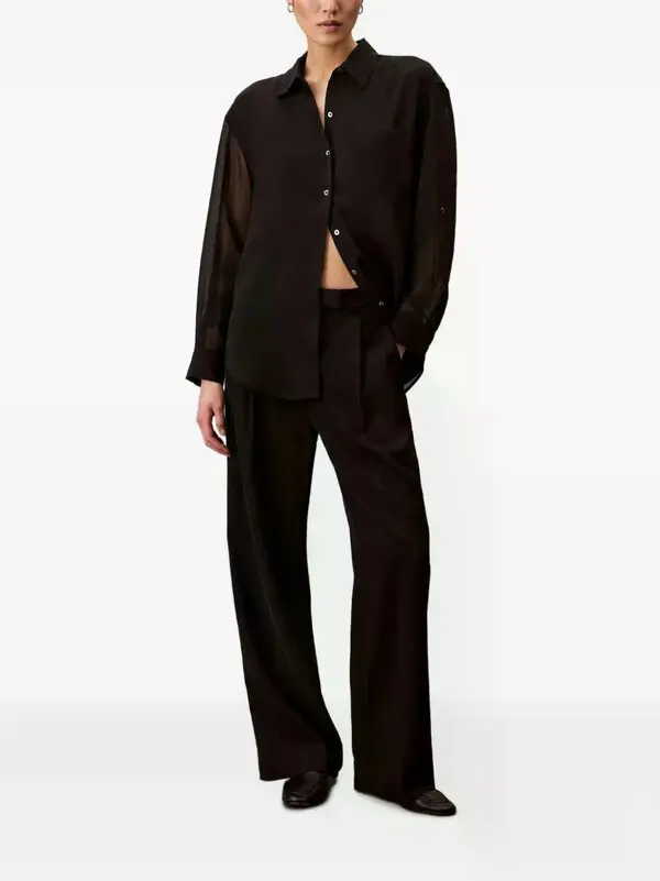 Calvin Klein Sheer-panel Shirt