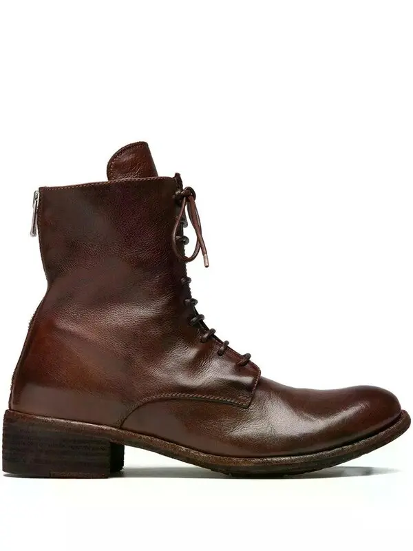 Officine Creative Leather Ankle Boots