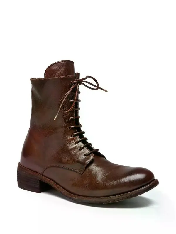 Officine Creative Leather Ankle Boots