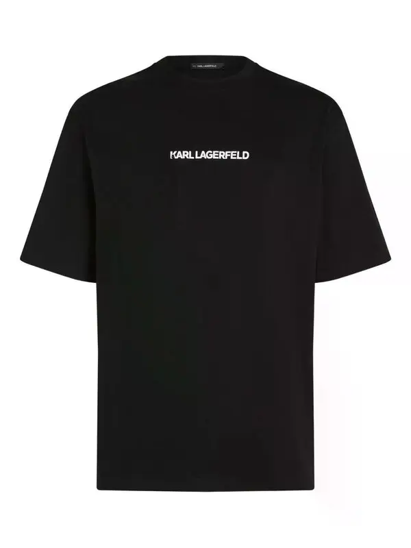 Karl Lagerfeld Portrait-print T-shirt