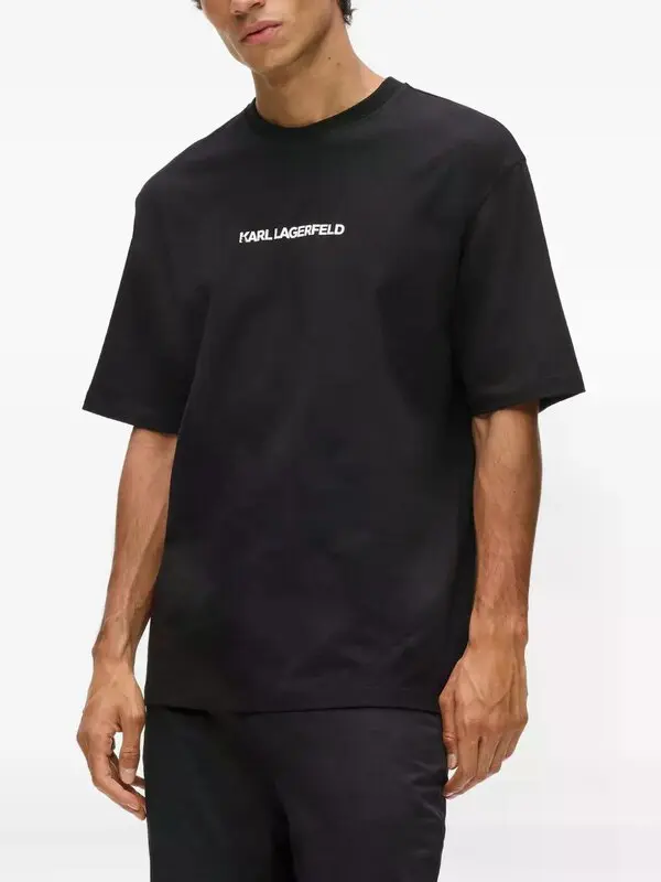 Karl Lagerfeld Portrait-print T-shirt