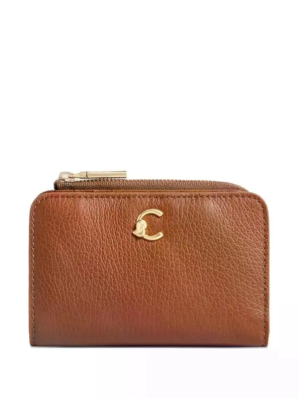 COCCINELLE C-me Zipped Leather Wallet - Brown