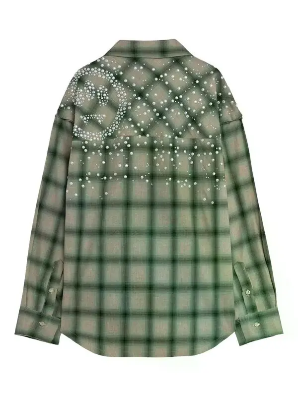 BARROW Check Studded Shirt