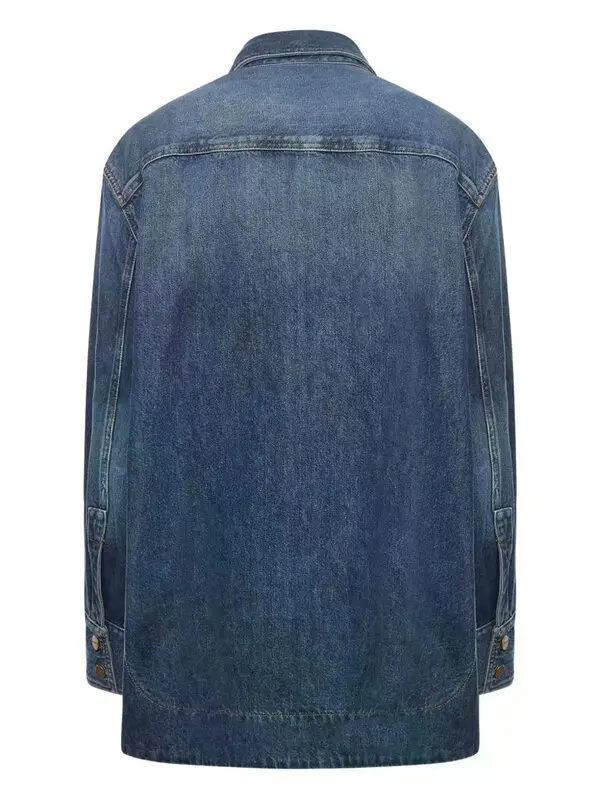 Pinko Buttoned Pocket Denim Shirt