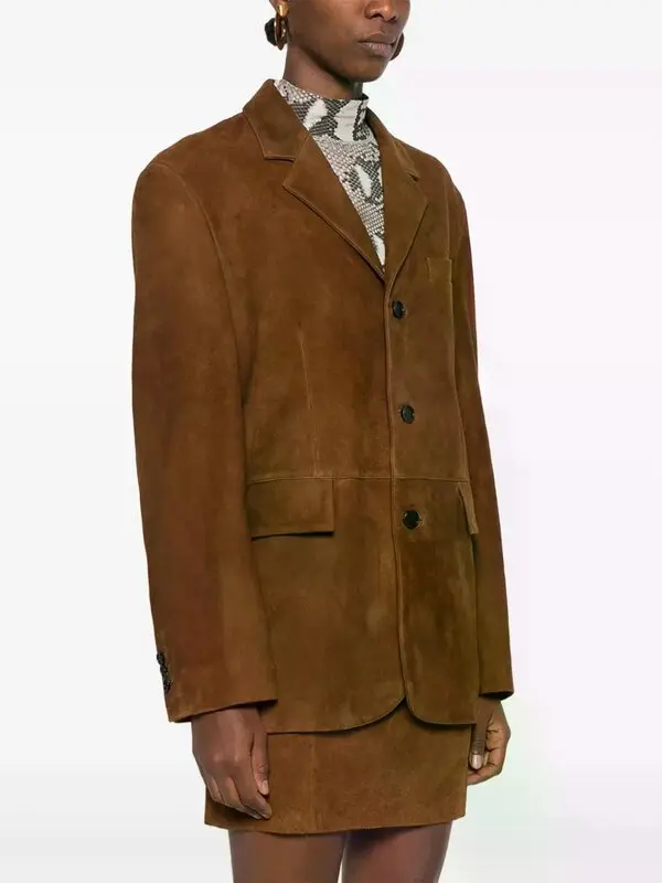TONYWACK Suede Tailored Blazer