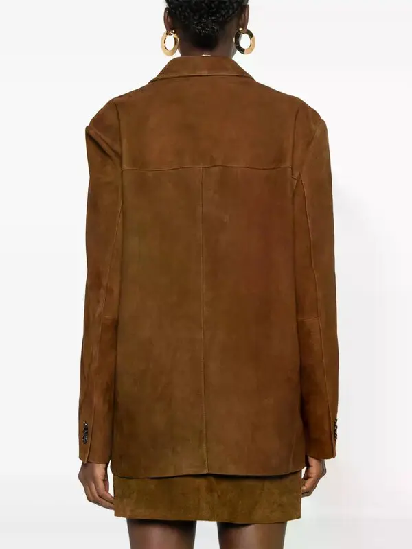TONYWACK Suede Tailored Blazer