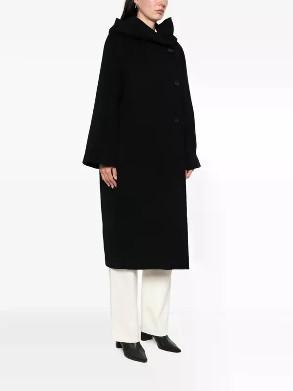Antonelli Firenze Gravina Hooded Button-up Coat