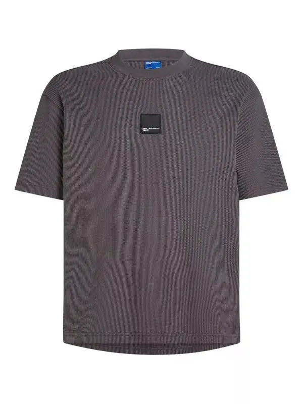 Karl Lagerfeld Logo-patch T-shirt