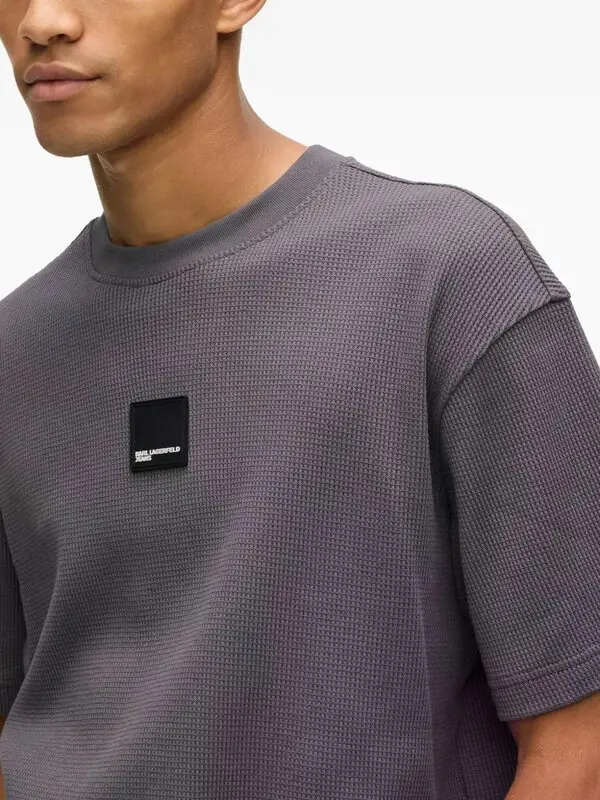 Karl Lagerfeld Logo-patch T-shirt