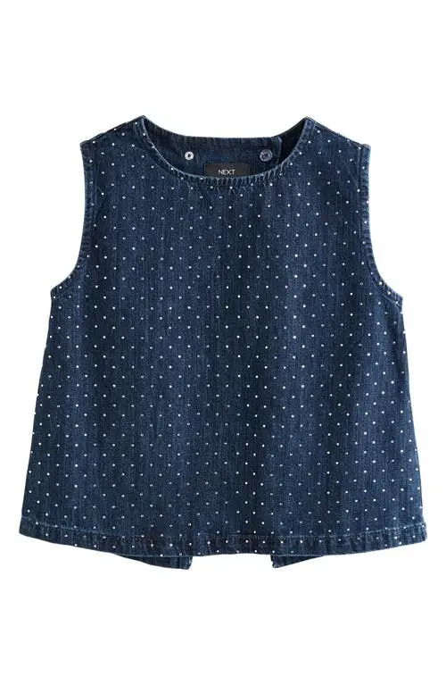 NEXT Diamante Denim Shirt
