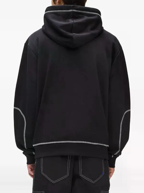 Karl Lagerfeld Contrast-stitch Hoodie