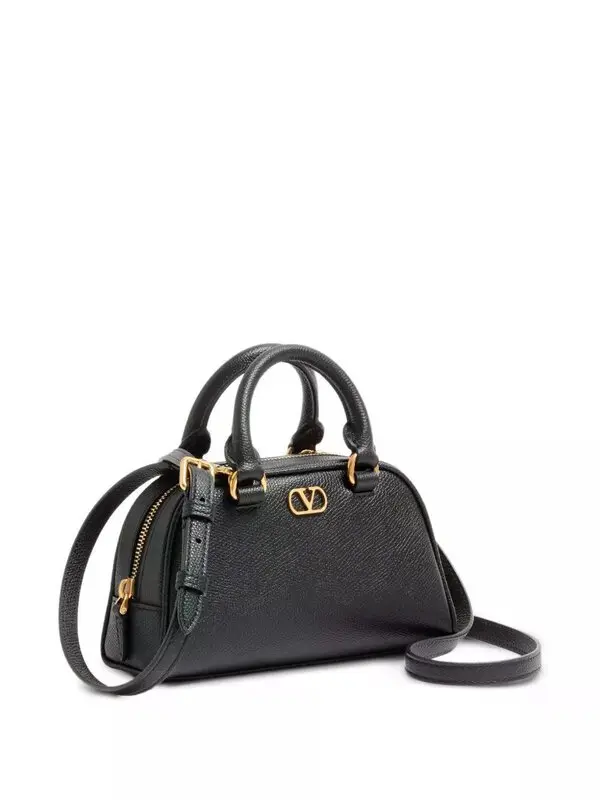 Valentino Garavani Mini Bowling Vlogo Signature Tote - Black